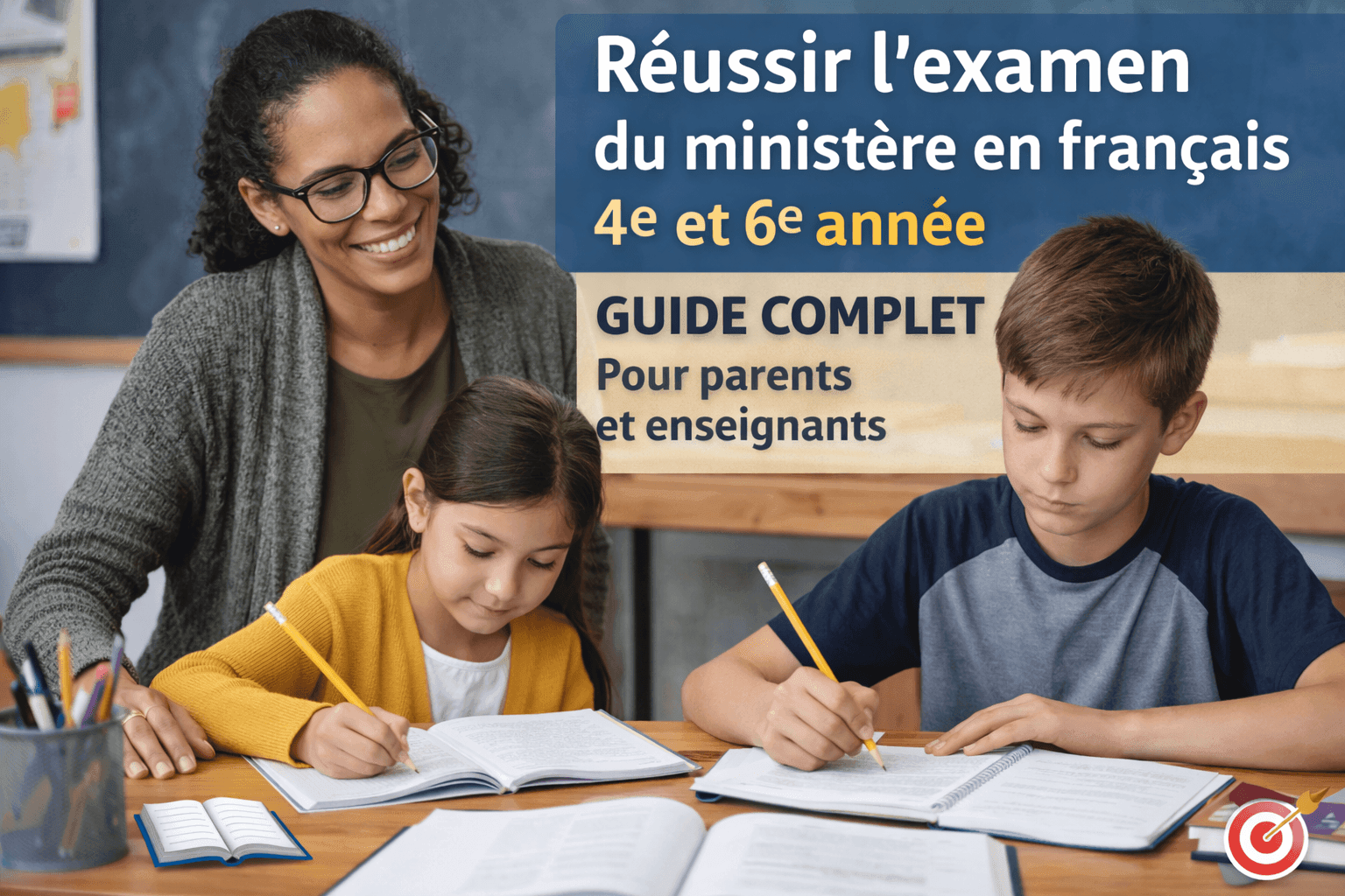 Réussir l’examen du ministère en français (4e et 6e année) : guide ...